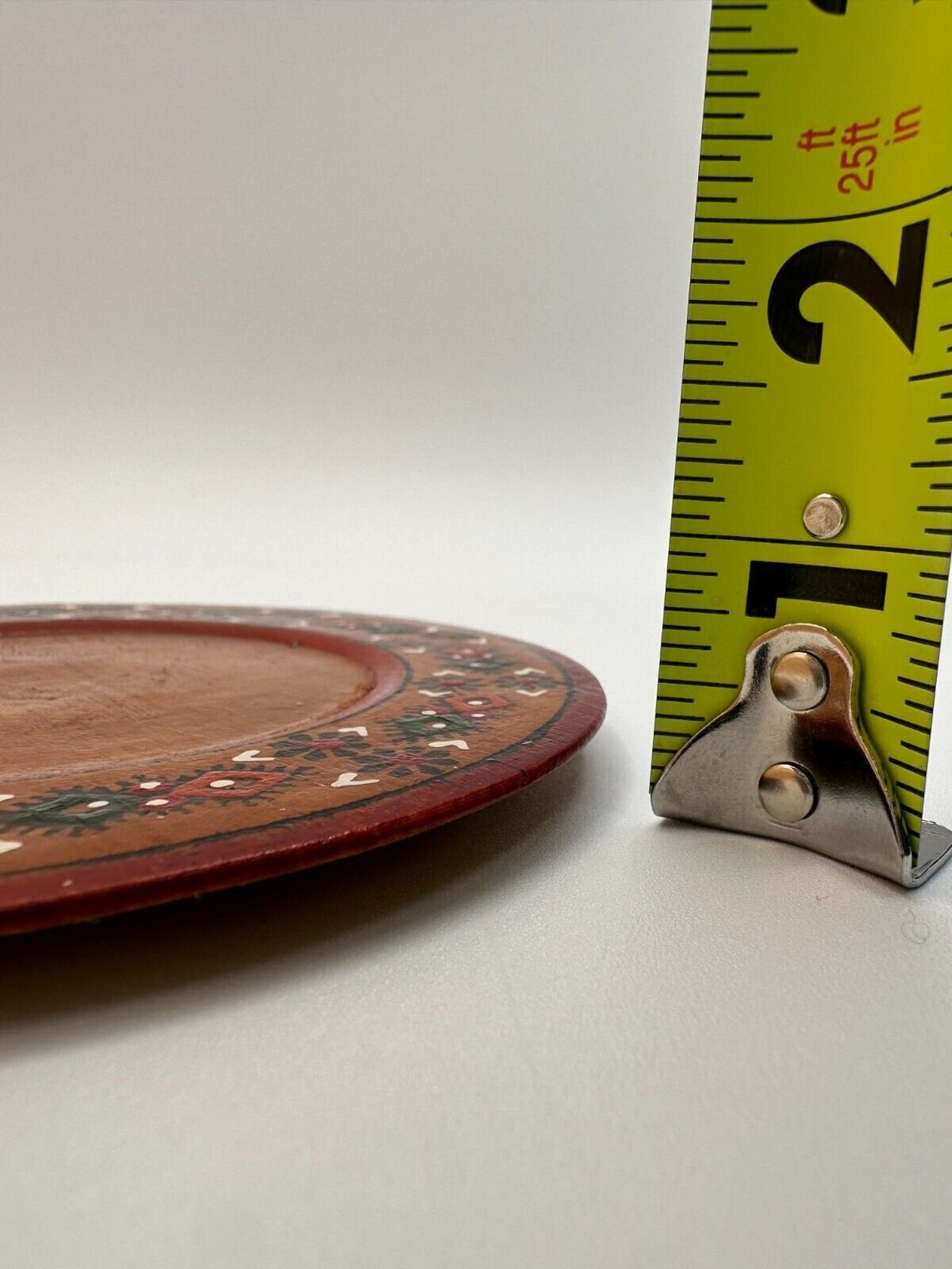 Hand Carved Decorated Small Wood Trencher Plate - Etsy