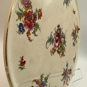 Floral Cake Plate 4478 by Romarco Ware Made in England - Etsy