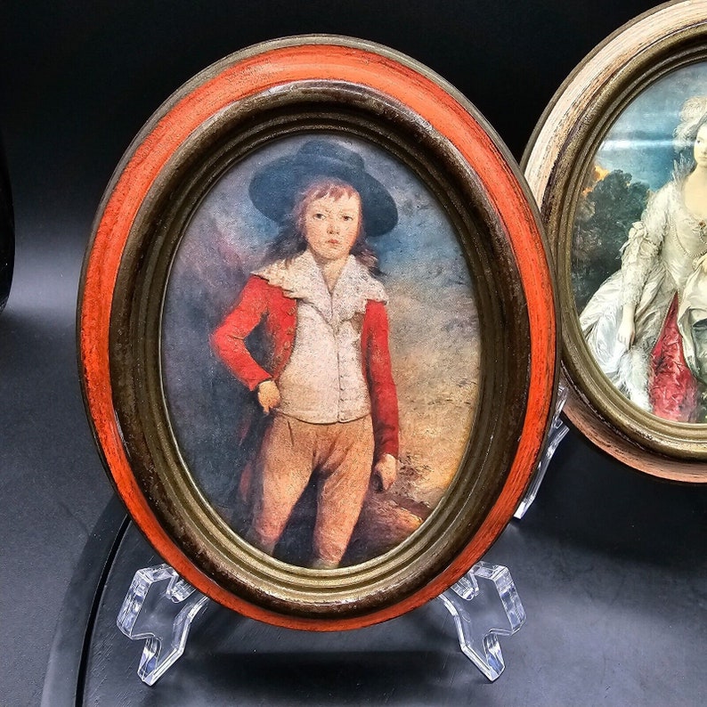 Victorian Style Portraits Lord and Lady Set of 2 Made in Italy Cheswick ...