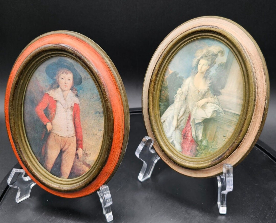 Victorian Style Portraits Lord and Lady Set of 2 Made in Italy Cheswick ...