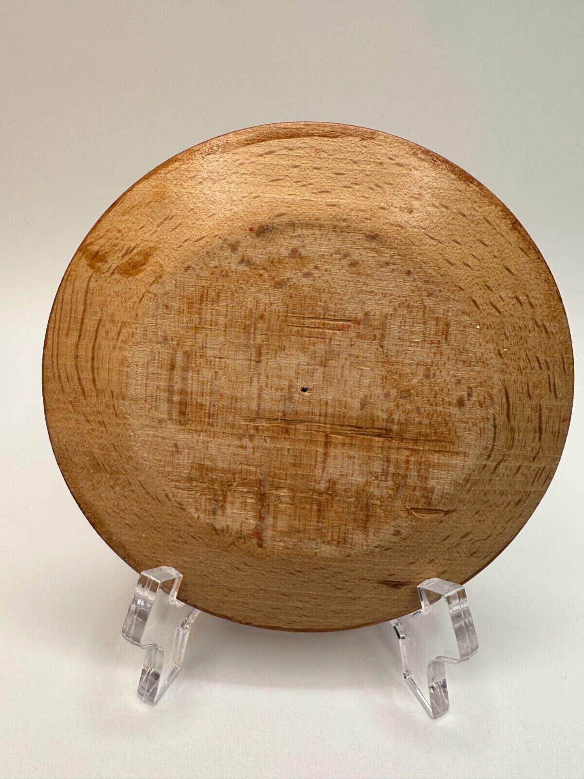 Hand Carved Decorated Small Wood Trencher Plate - Etsy