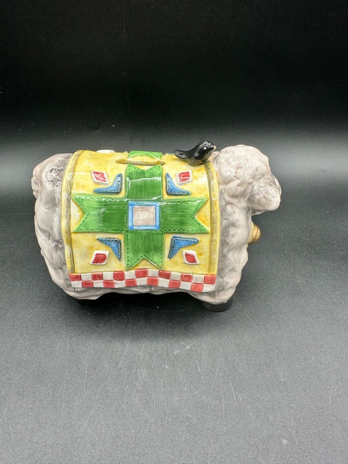Porcelain Sheep Money Bank by Ganz - Etsy