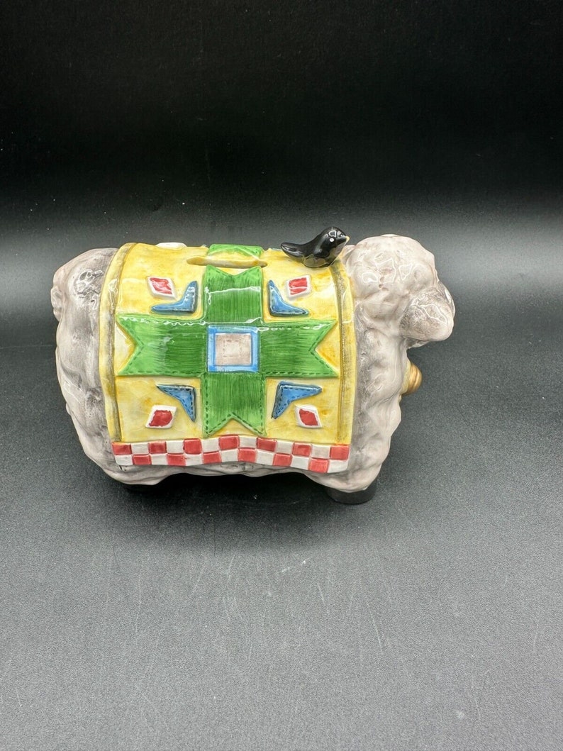 Porcelain Sheep Money Bank by Ganz - Etsy