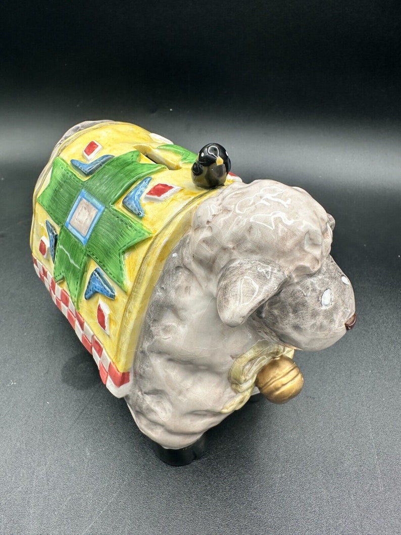Porcelain Sheep Money Bank by Ganz - Etsy
