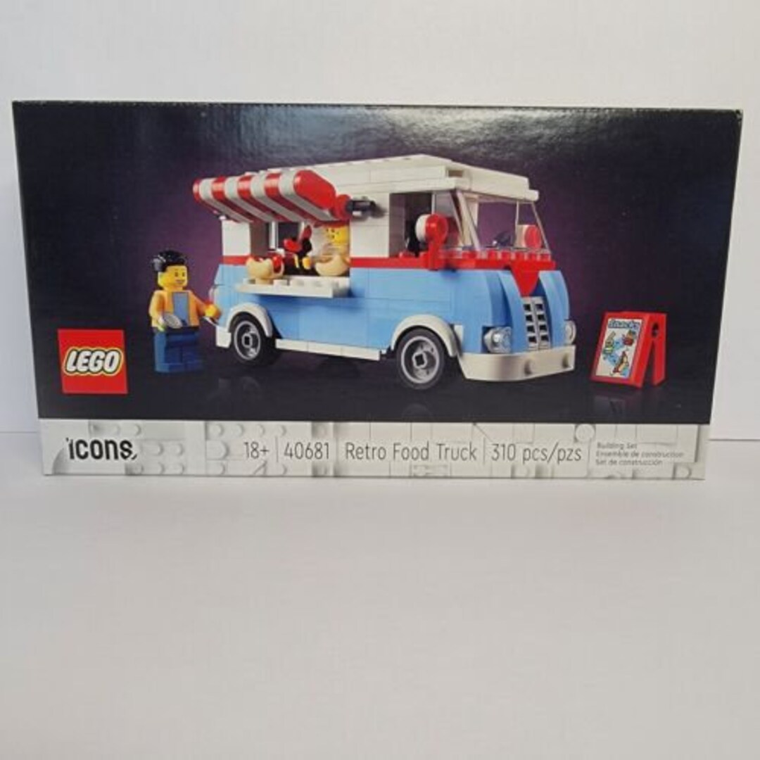 Lego 40681 Retro Food Truck New Factory Sealed Retired - Etsy
