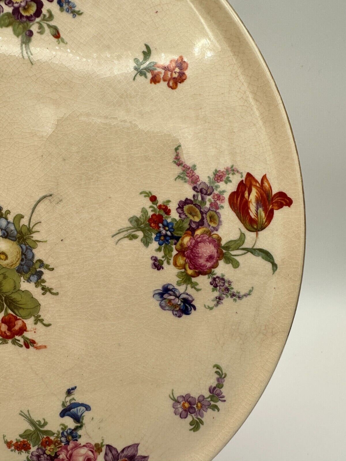 Floral Cake Plate 4478 by Romarco Ware Made in England - Etsy