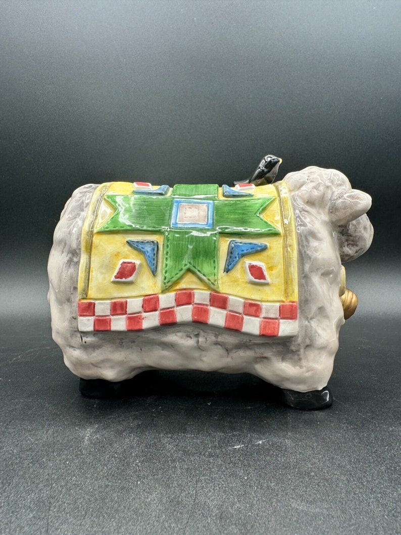 Porcelain Sheep Money Bank by Ganz - Etsy