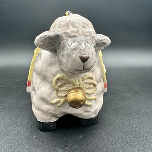 Porcelain Sheep Money Bank by Ganz - Etsy