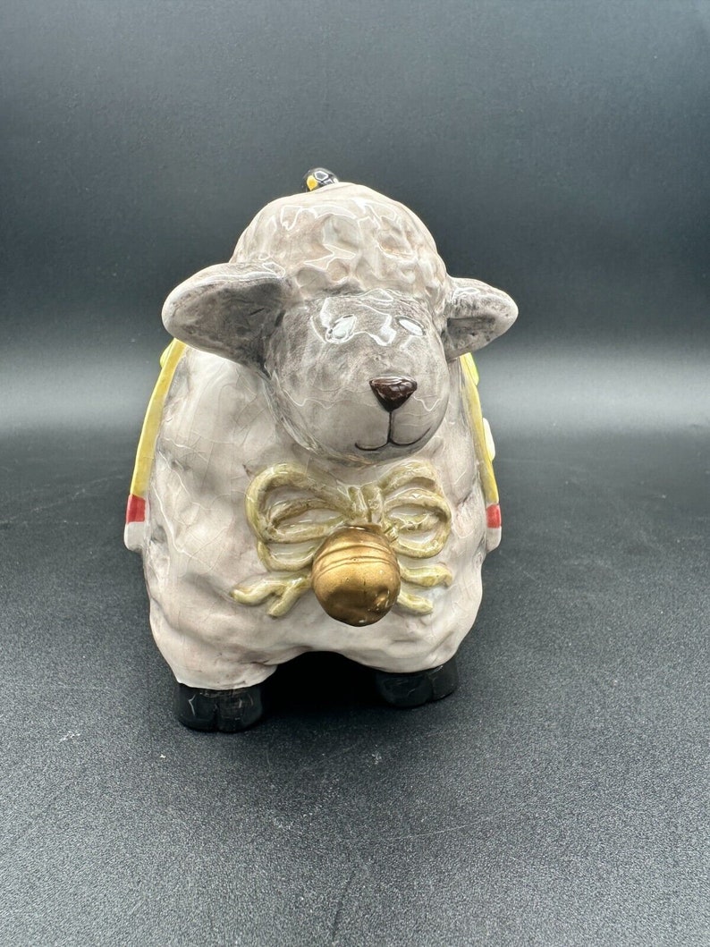 Porcelain Sheep Money Bank by Ganz - Etsy