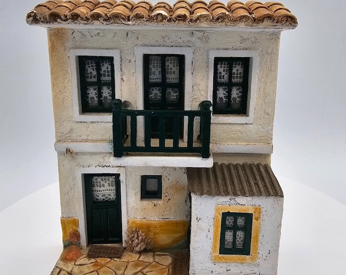 Greek Handmade Ceramic House Facade - Etsy
