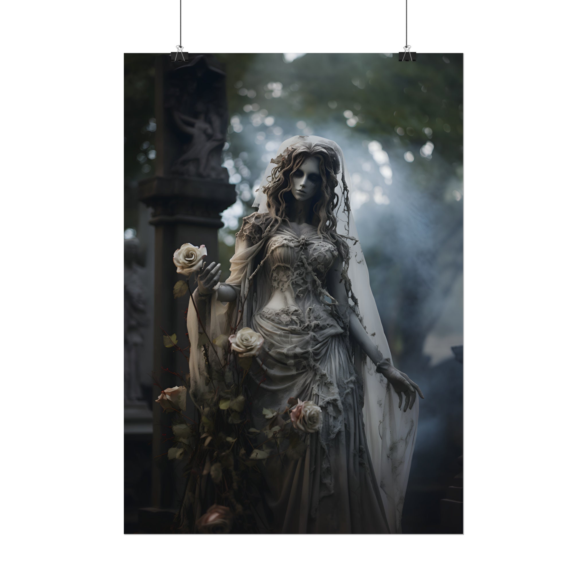 Undead Bride, Zombie Wedding, Gothic Wedding Decor, Gothic Bride ...