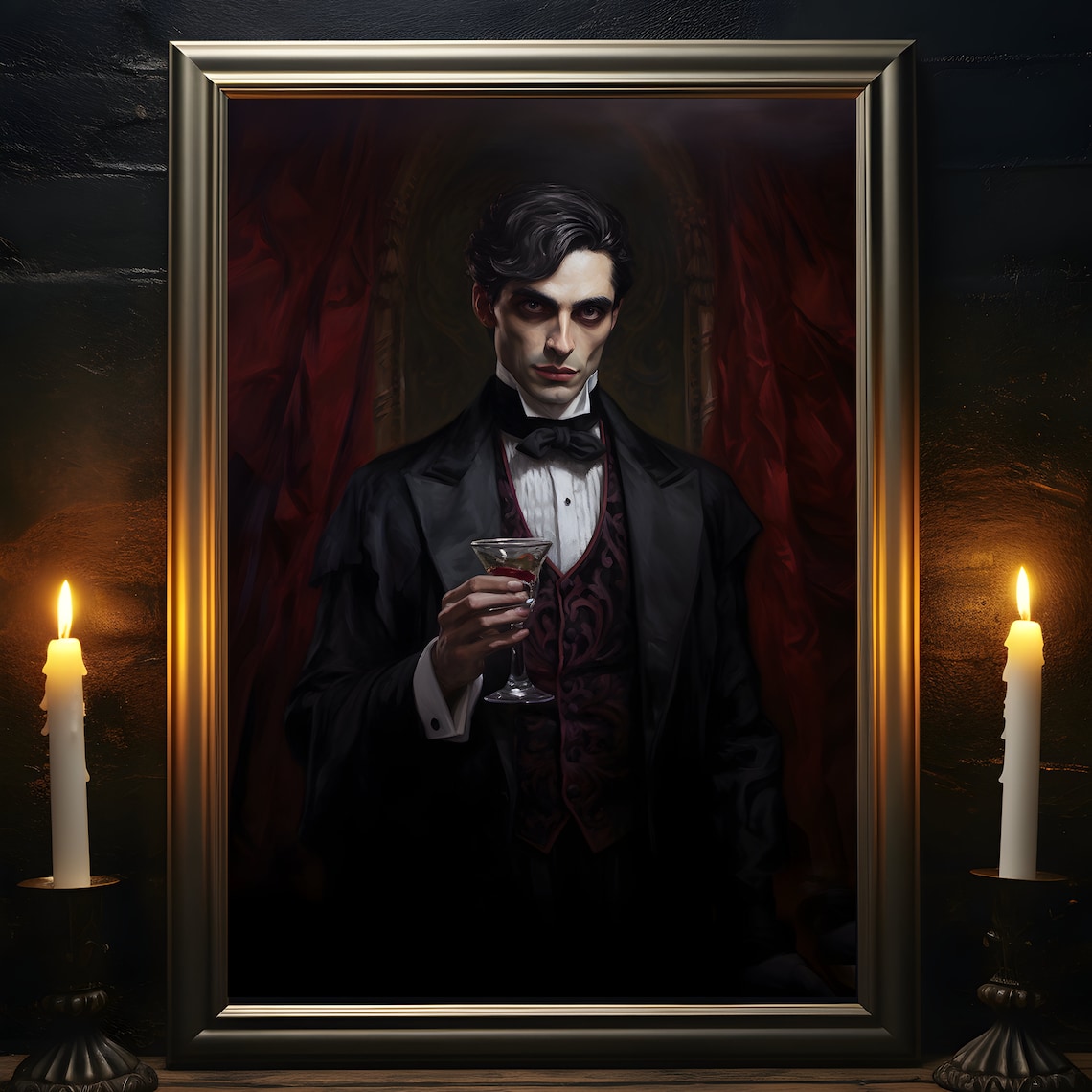 Vampire Prince, Vampire Poster, Gothic Romance, Gothic Art, Dracula ...
