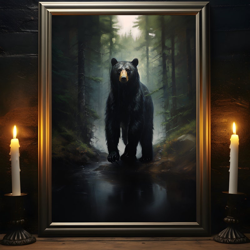 Bear Print - Etsy