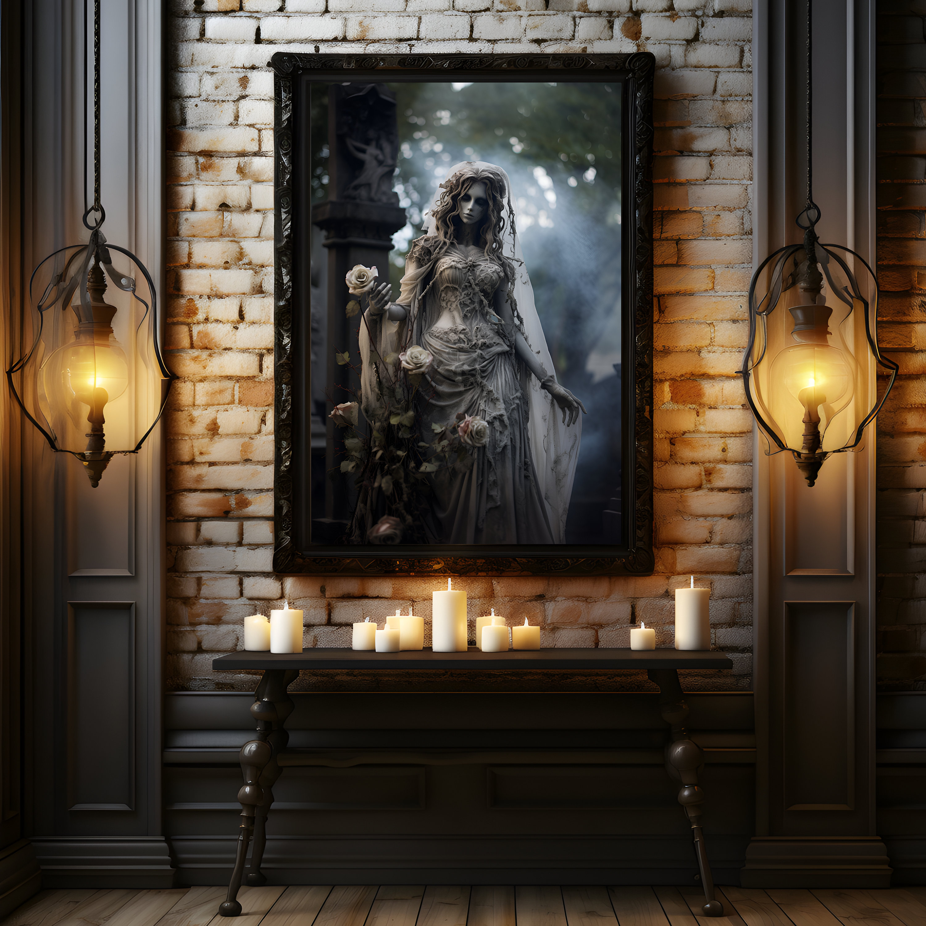 Undead Bride, Zombie Wedding, Gothic Wedding Decor, Gothic Bride ...