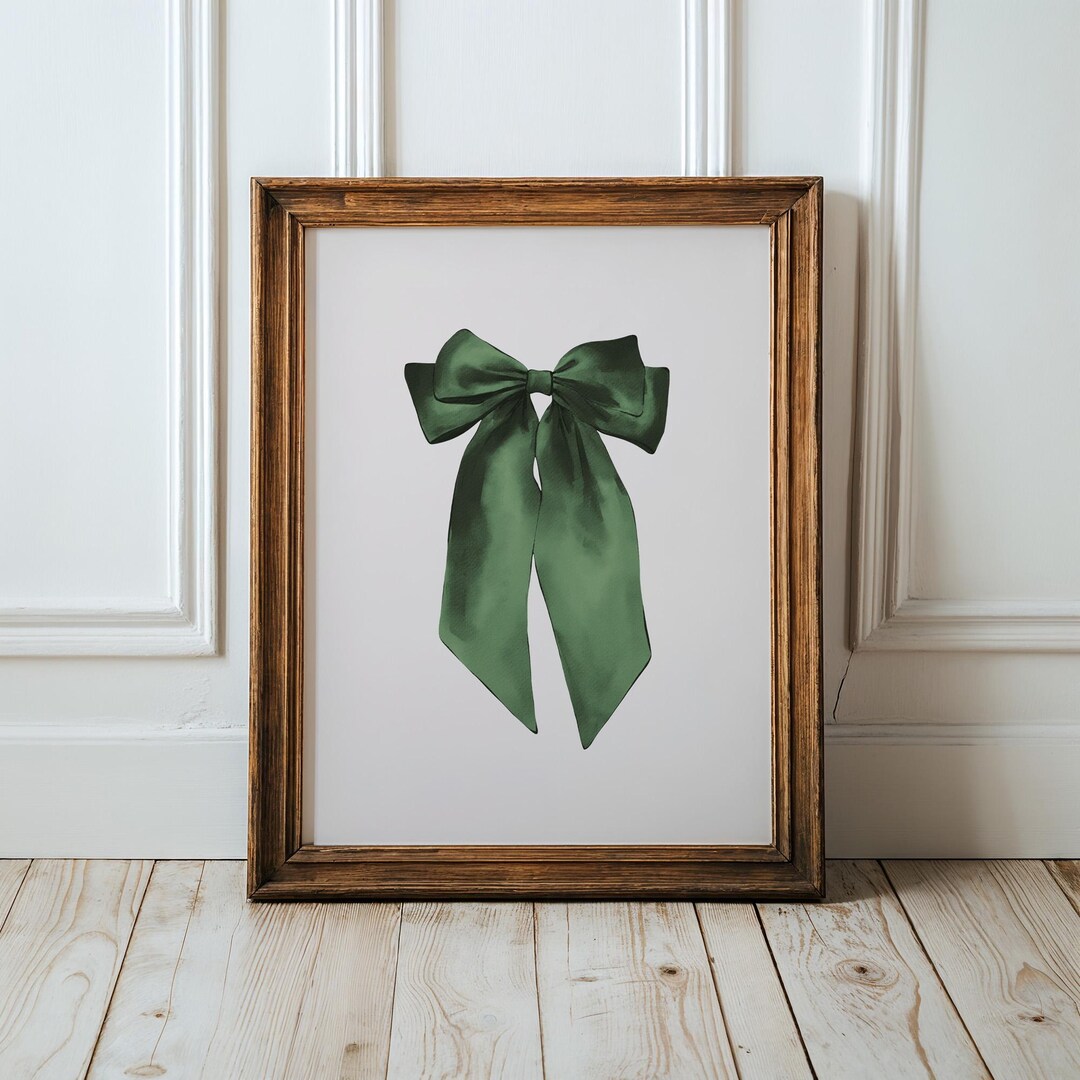 Bow Wall Art | Girly Wall Art | Cool Wall Art, Wall Art Print | Vintage ...