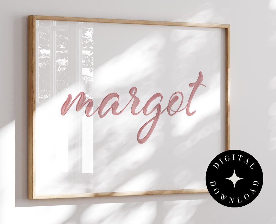 Custom Hand-drawn Name Print | Digital Download - Etsy