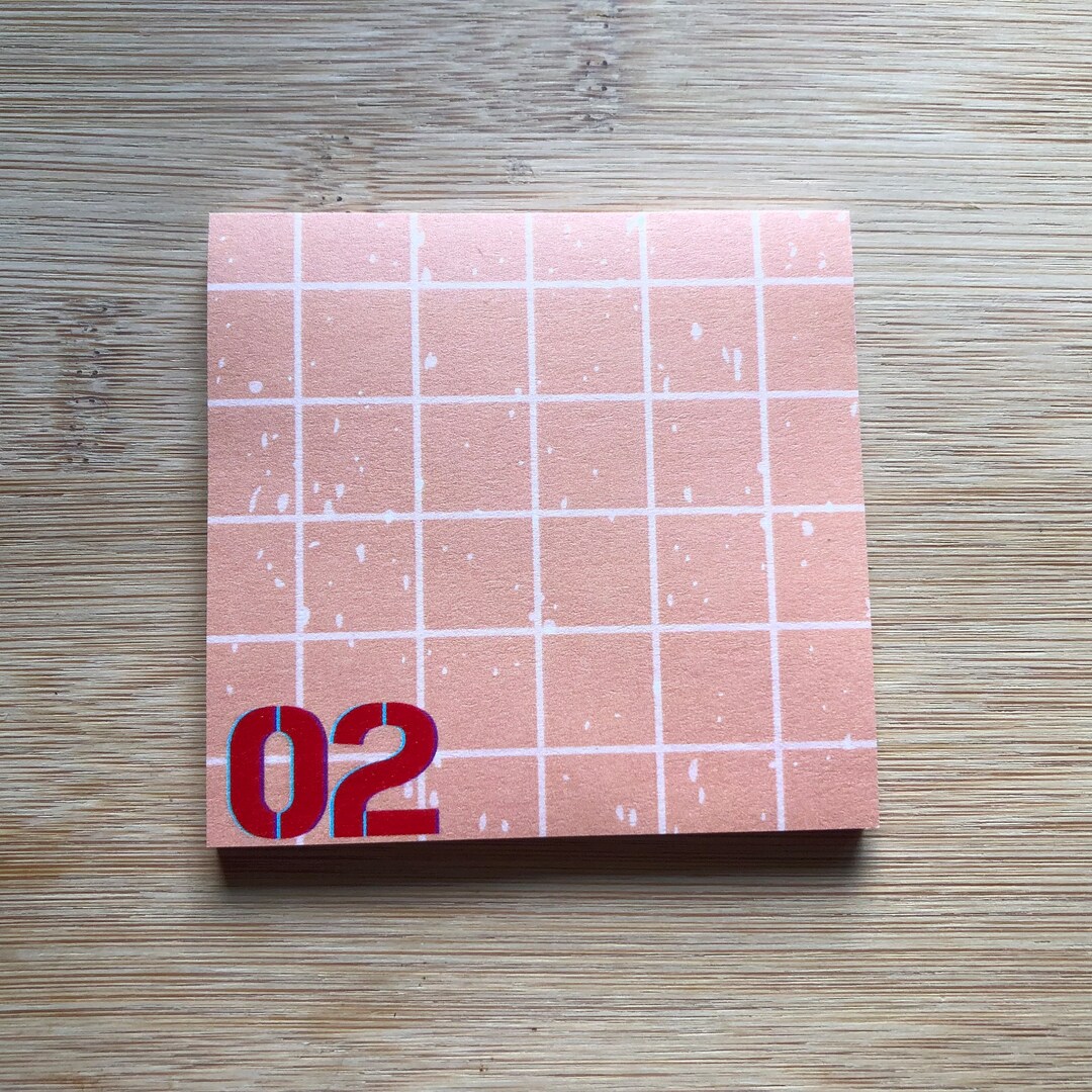 Orange Girl Sticky Notes- Grid - Etsy