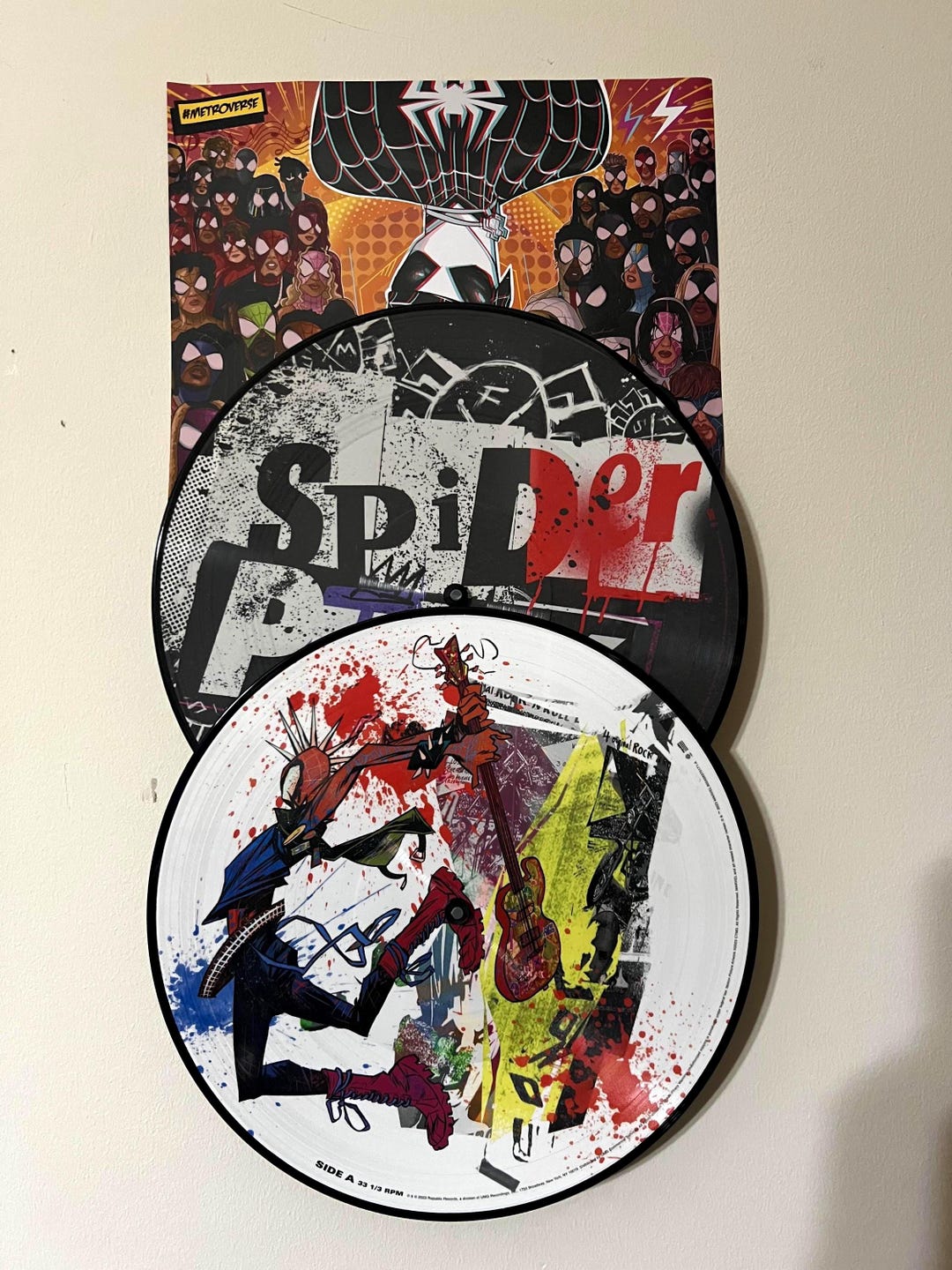 Double Vinyl-record-album-lp Wall Display - Etsy