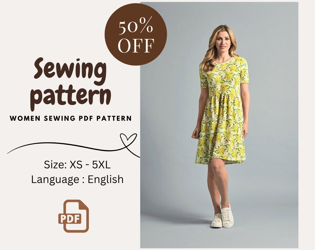Milkmaid Dress Pattern Cottagecore Dress Patterndigital Sewing Pattern ...