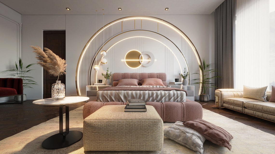 Bedroom Interior Design, Complete Room Design, Full Service, Virtual ...