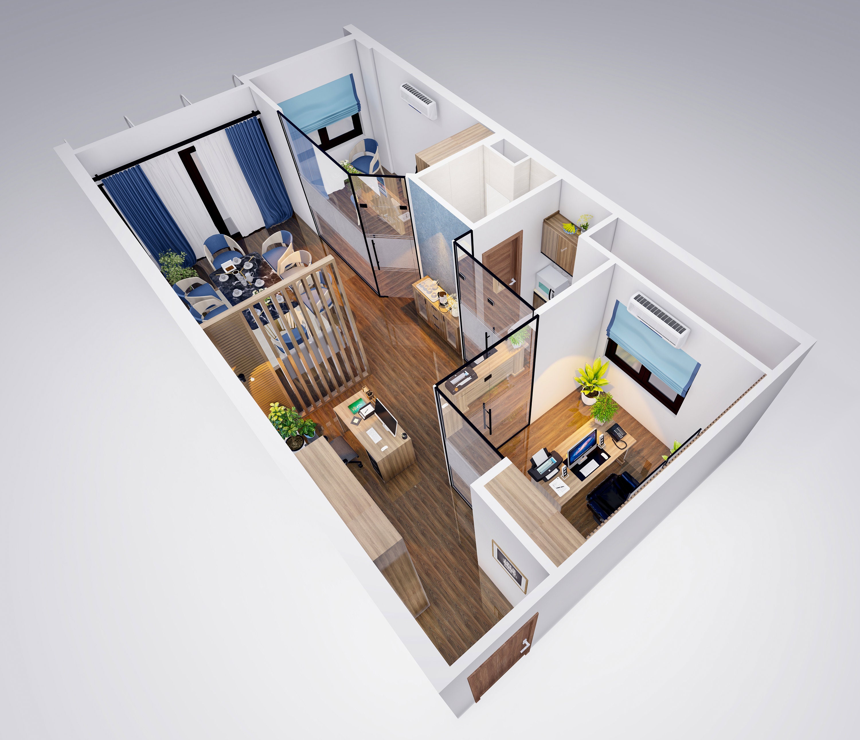 Realistic High Quality 3d Floor Plan, Convert Your 2D Plan Into a 3D ...