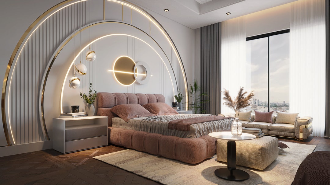 Bedroom Interior Design Complete Room Design Full Service Virtual Interior Home Styling Interior Designer Bedroom Modelling Etsy