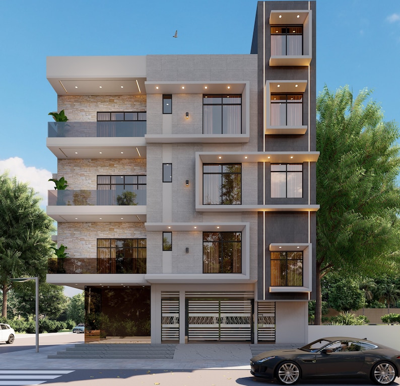 Online Exterior 3D Rendering, 3D Architectural Visualization ...