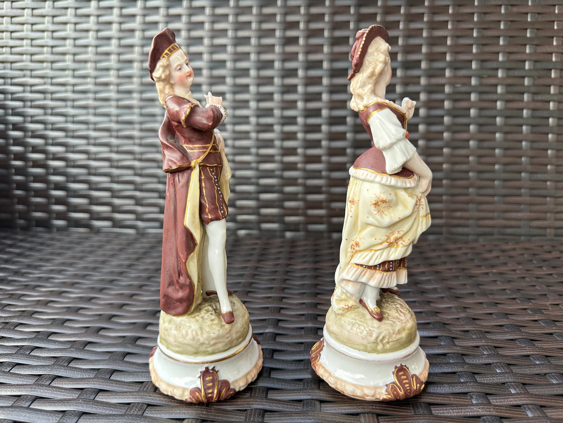 Pair of Extremely RARE Antique German Ernst Bohne Söhne 1878 1920 Hand ...