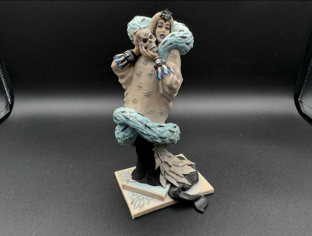 Enchantica Tuatara Winter Witch Figurine: 1989 Holland Studio Craft ...