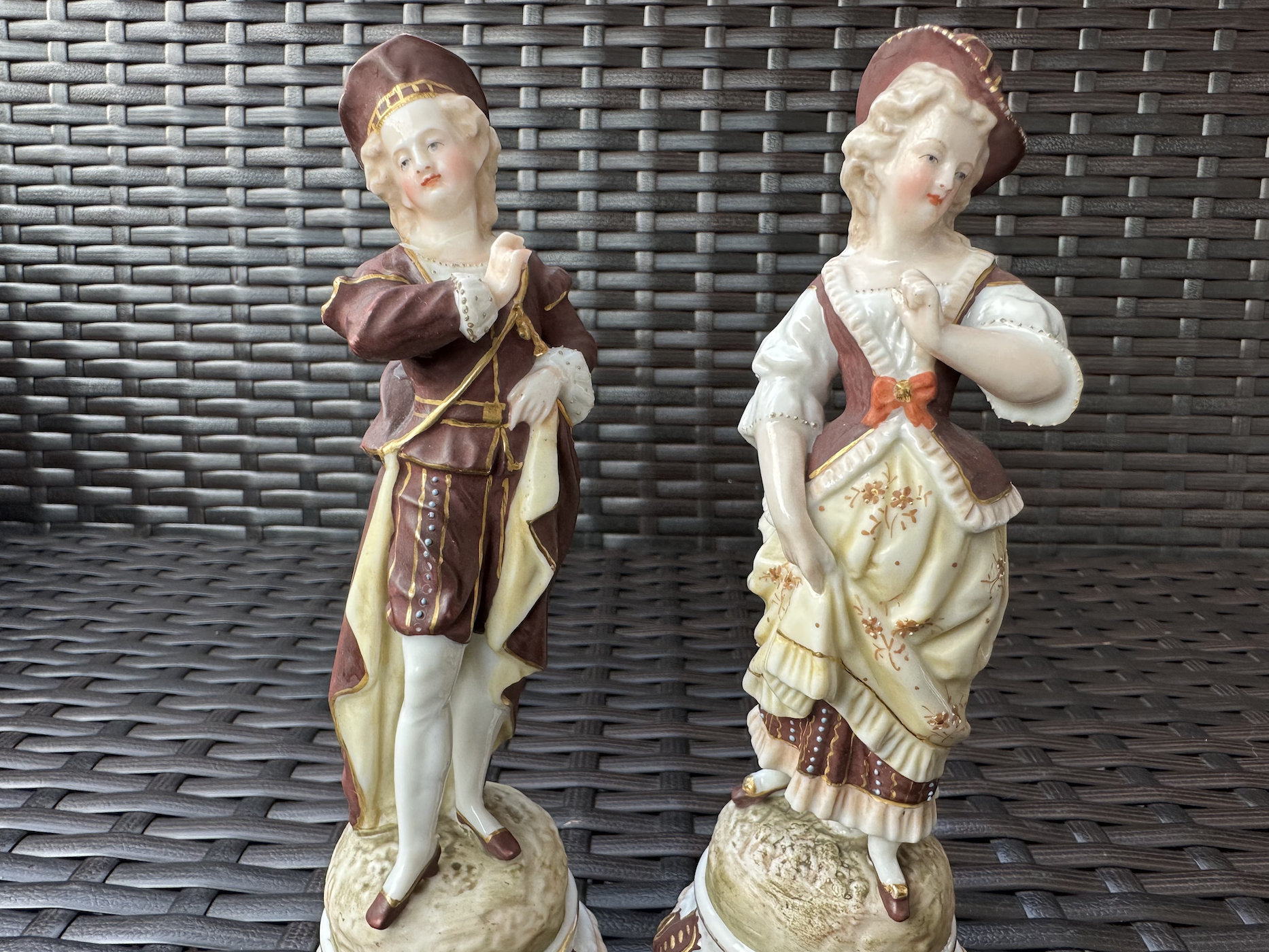 Pair of Extremely RARE Antique German Ernst Bohne Söhne 1878 1920 Hand ...