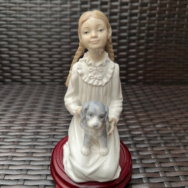 Nao Girl With Dog - Etsy