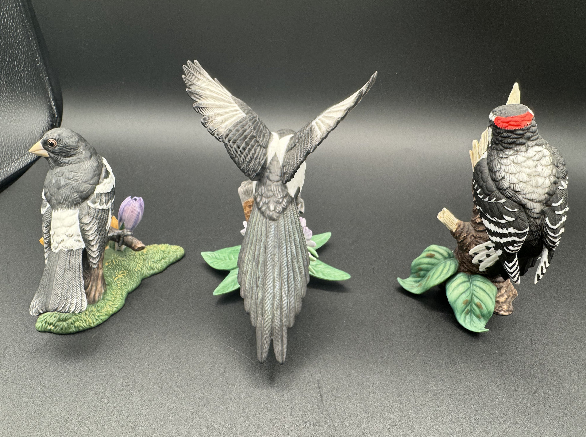 Stunning Set of 3 LENOX Garden Birds Fine Porcelain Figurines: Downey ...