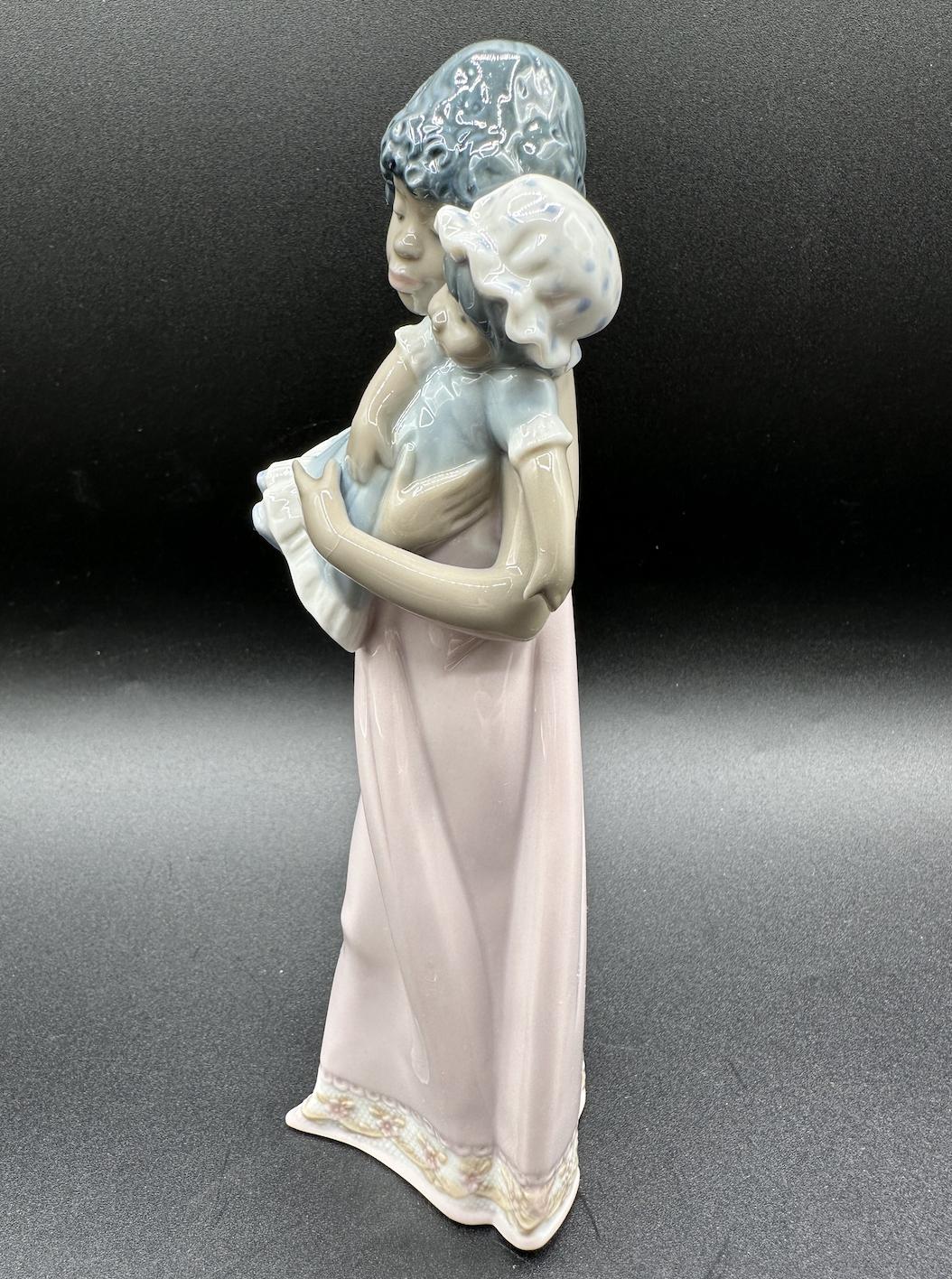 RARE Lladro Figurine: Black Legacy Baby Doll #5608, 7.5" Gloss Finish ...
