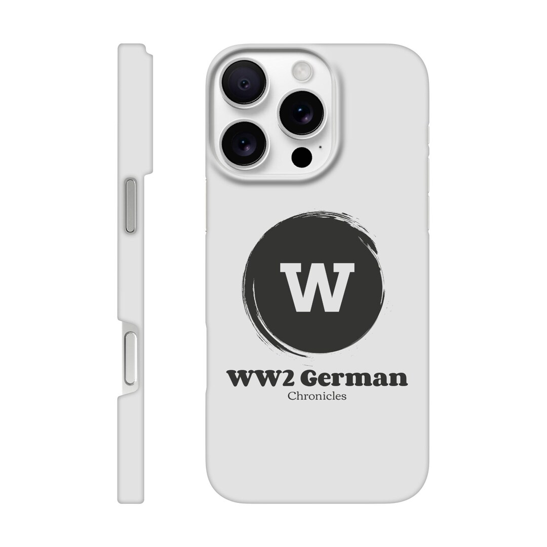 WW2 German Chronicles Slim Case - Etsy