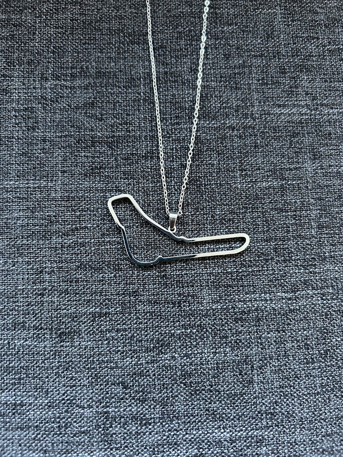 Autodromo Nationals Monza Racing Pendant Necklace Gold/silver With ...