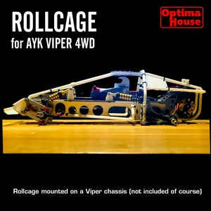 AYK Viper 4WD Rollcage Pipeframe Body Replica 3D Printed - Etsy