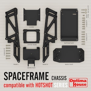 SPACEFRAME CHASSIS for Hotshot 4WD (3D Printed) - Etsy