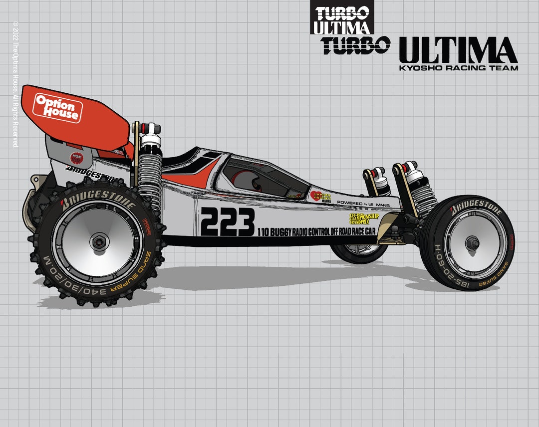 From LINEWORKS Kyosho Turbo Ultima, Pro, Pro XL, 2, Turbo 2 - Etsy ...