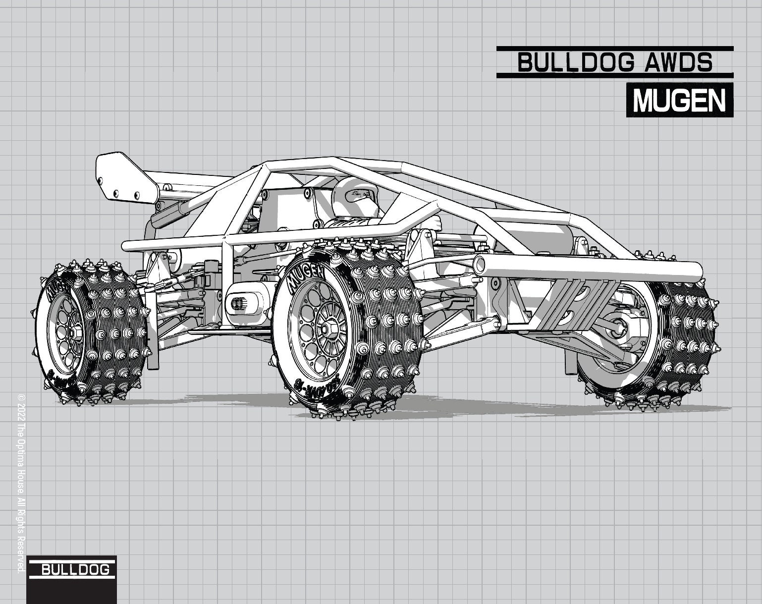 From LINEWORKS - Mugen Bulldog AWDS - Etsy