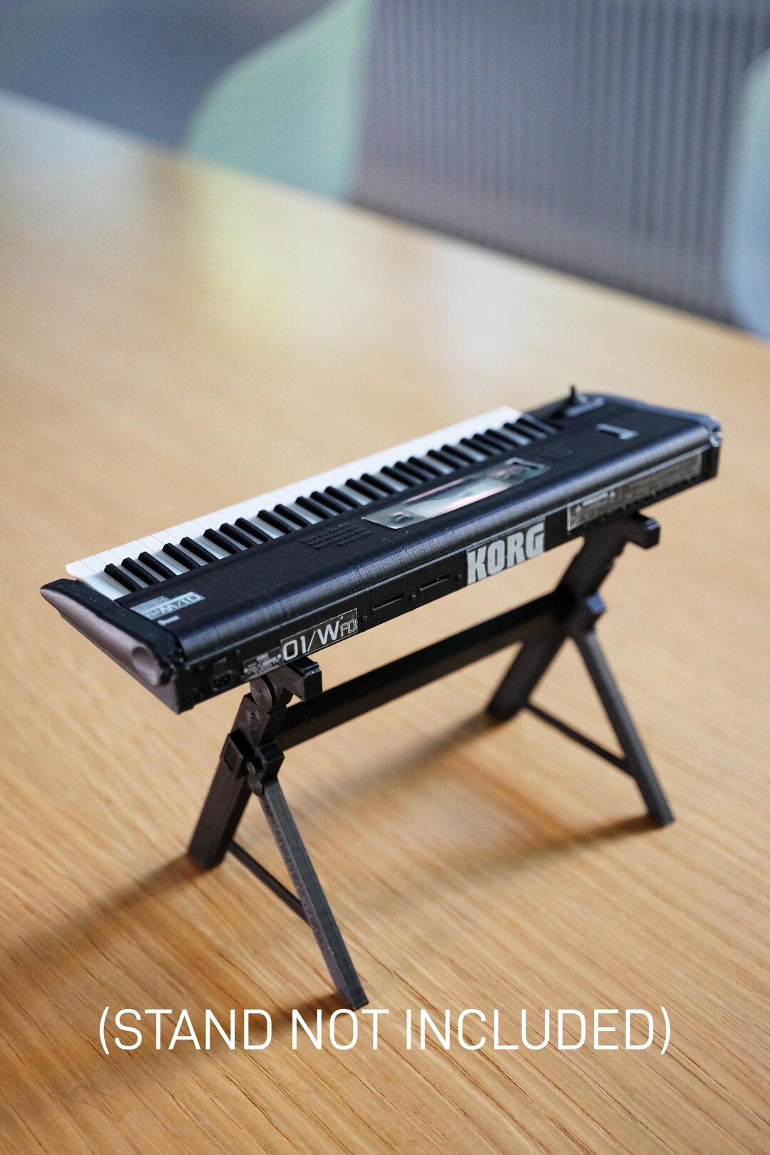 Mini KORG 01/W Synthesizer: 1/6 Scale Collectible With Flightcase - Etsy