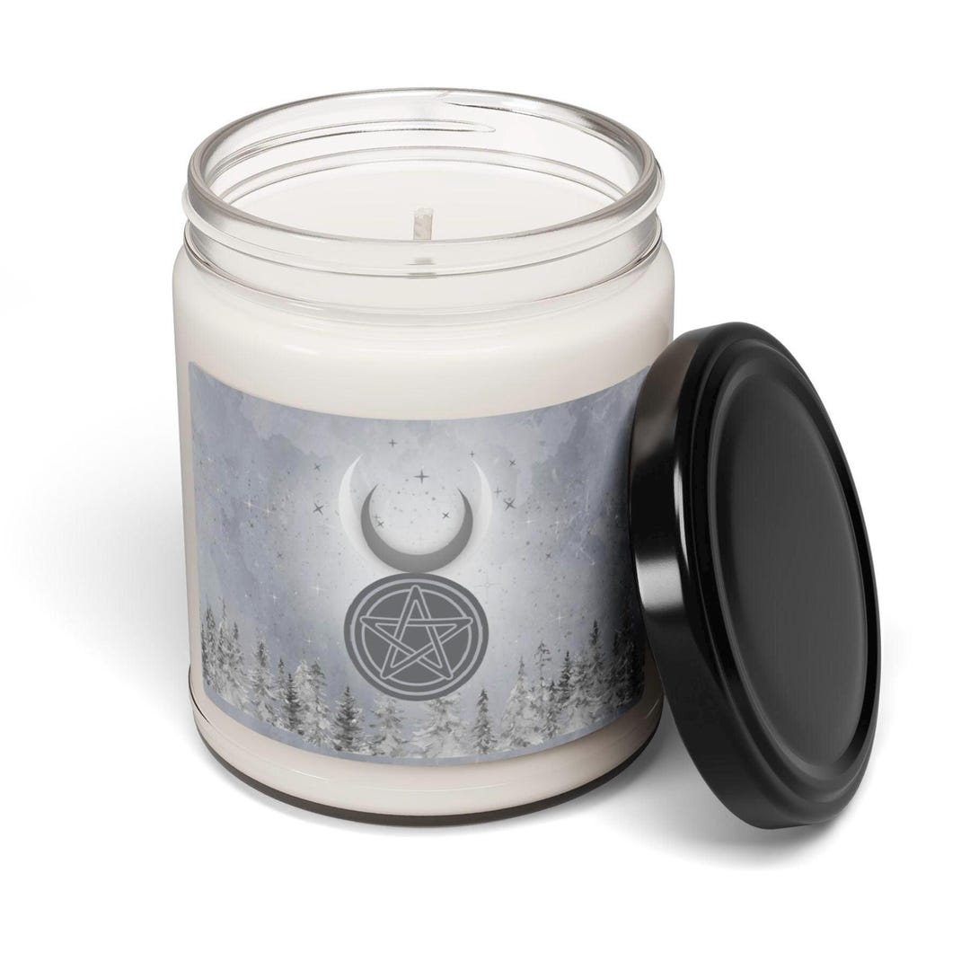 Horned Moon Solstice Scented Soy Candle, 9oz - Etsy