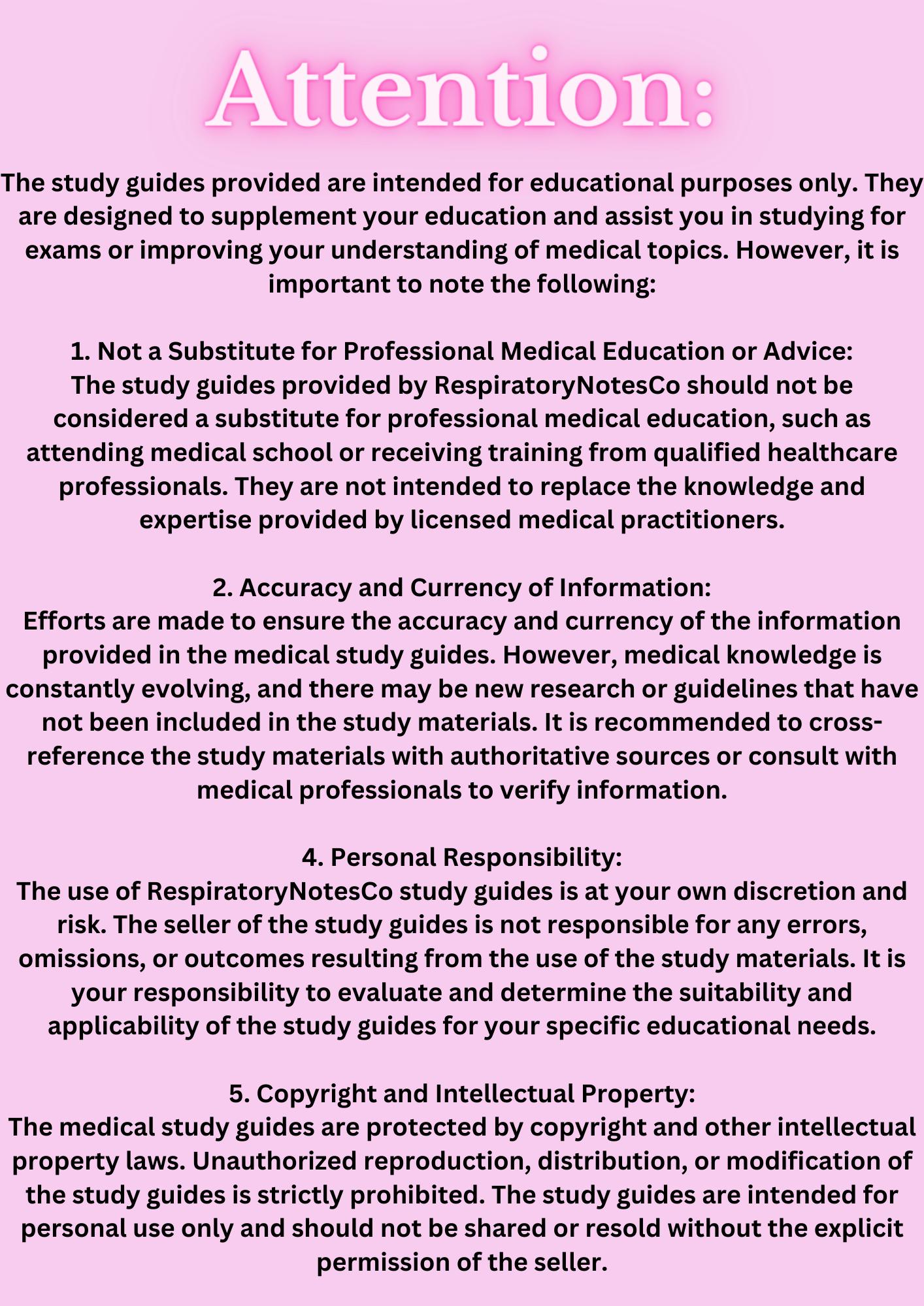 Chest X-ray Interpretation Study Guide | Respiratory Therapy Student ...