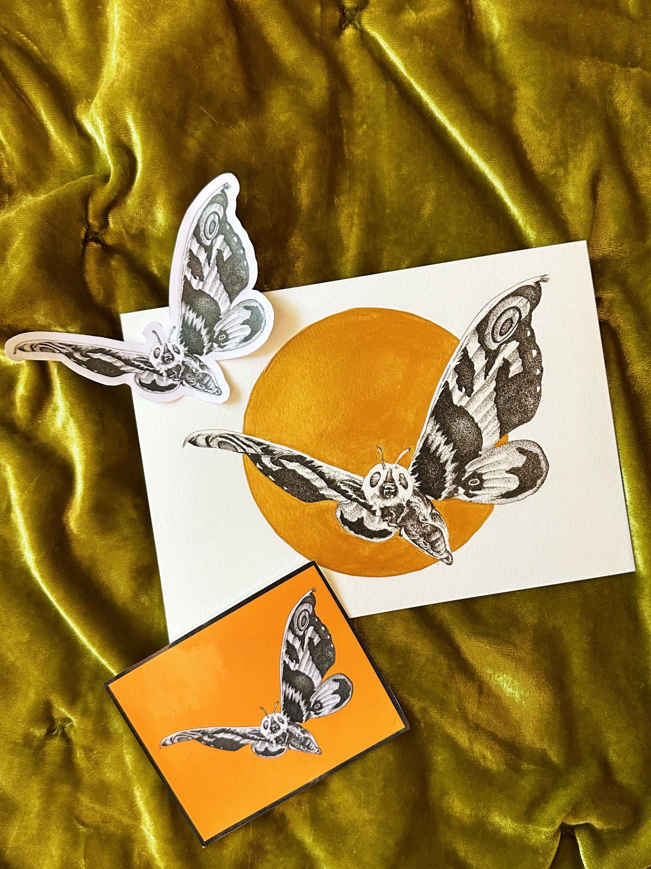 Mothra | Moth Fine Art Print - Etsy