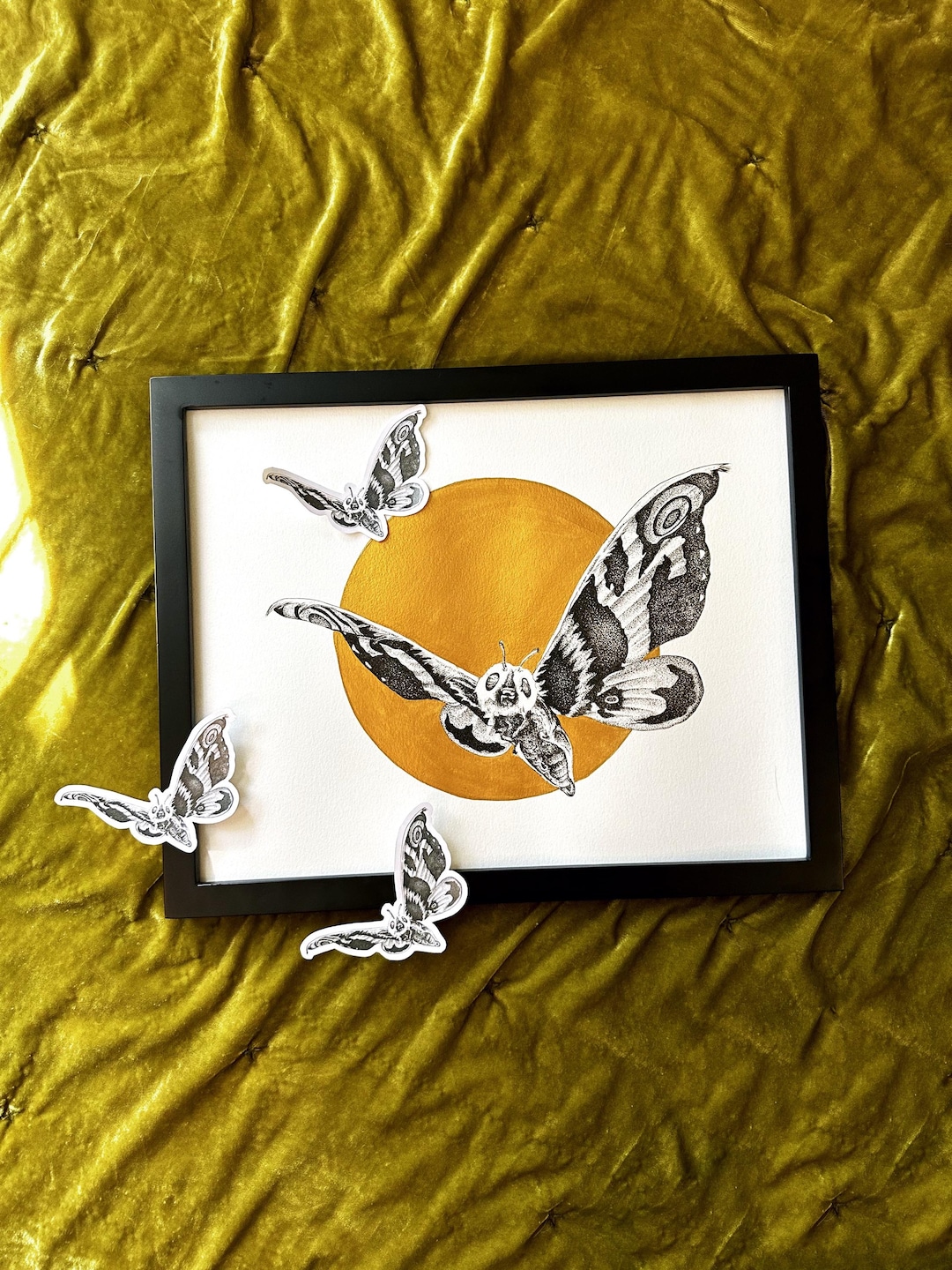 Mothra | Moth Fine Art Print - Etsy