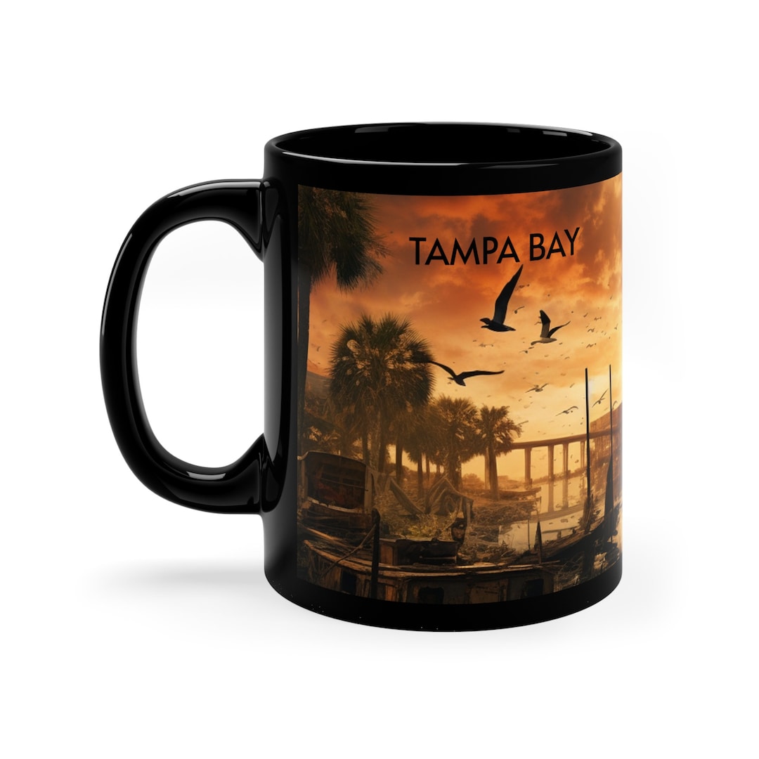 Tampa Bay Beach Mug | Florida Souvenir, Coastal Paradise, 11oz Ceramic ...