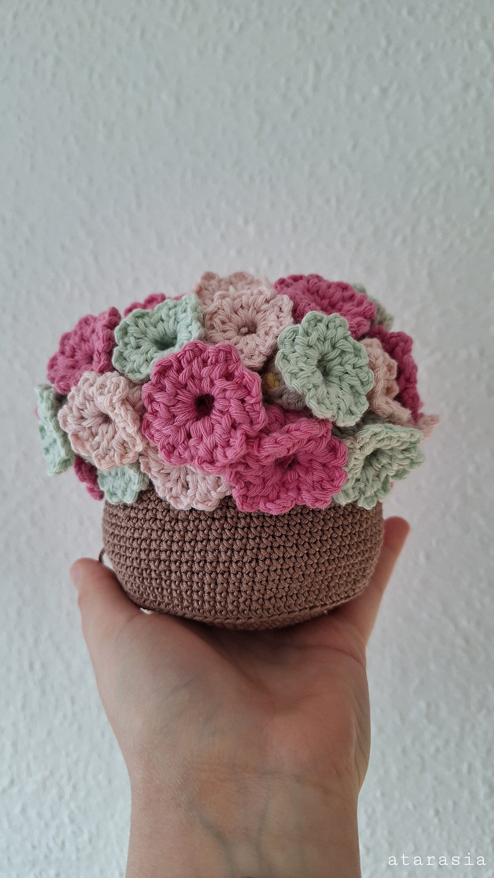 Crochet Flower Coaster Set - Etsy