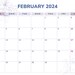 Lavender Calendar Printable - Etsy