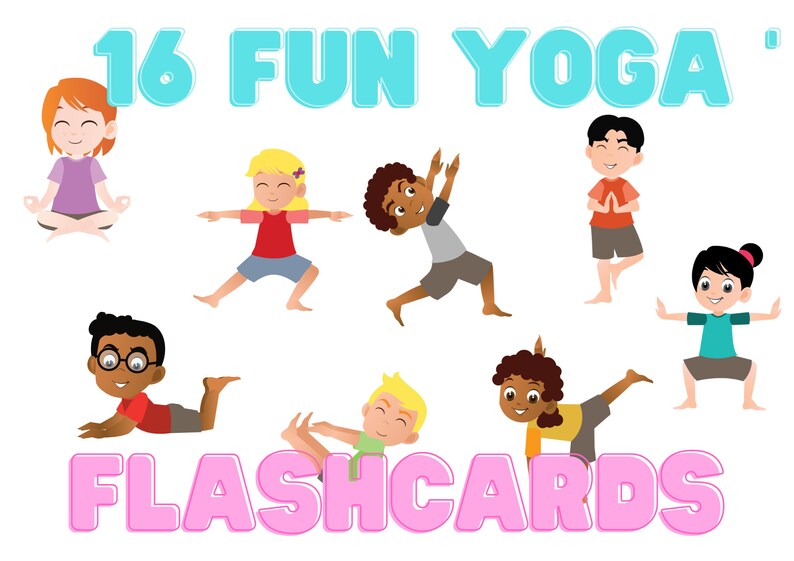 Zentots Interactive Kids Yoga Flashcards: Ignite Your Child's Inner ...