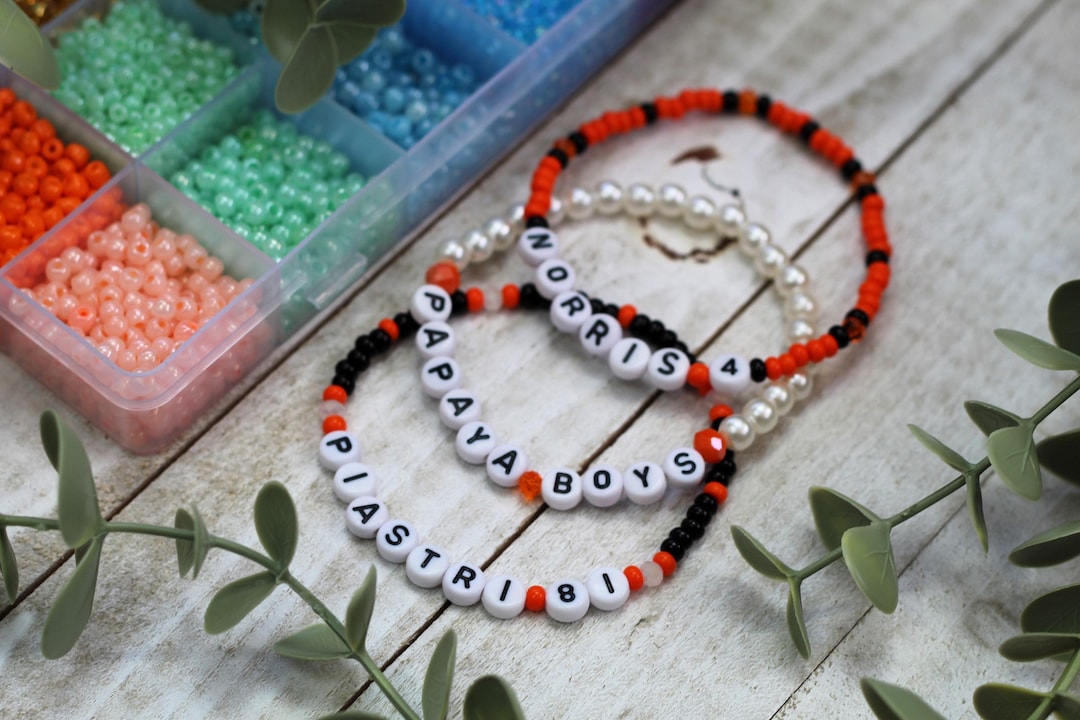 Mclaren F1 Team Bracelets | Formula 1 Friendship Bracelets - Etsy