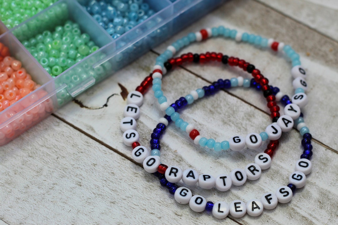 Toronto Sports Friendship Bracelets | Toronto Sports Trio Bracelets - Etsy